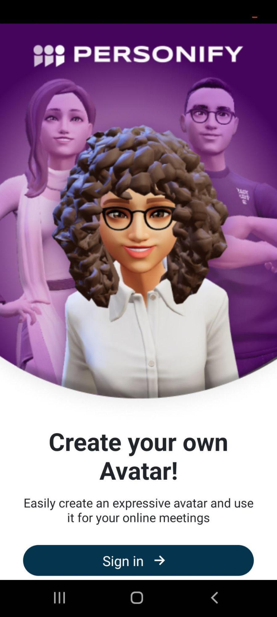 Personify Avatar Creator Quick Start Guide | Personify